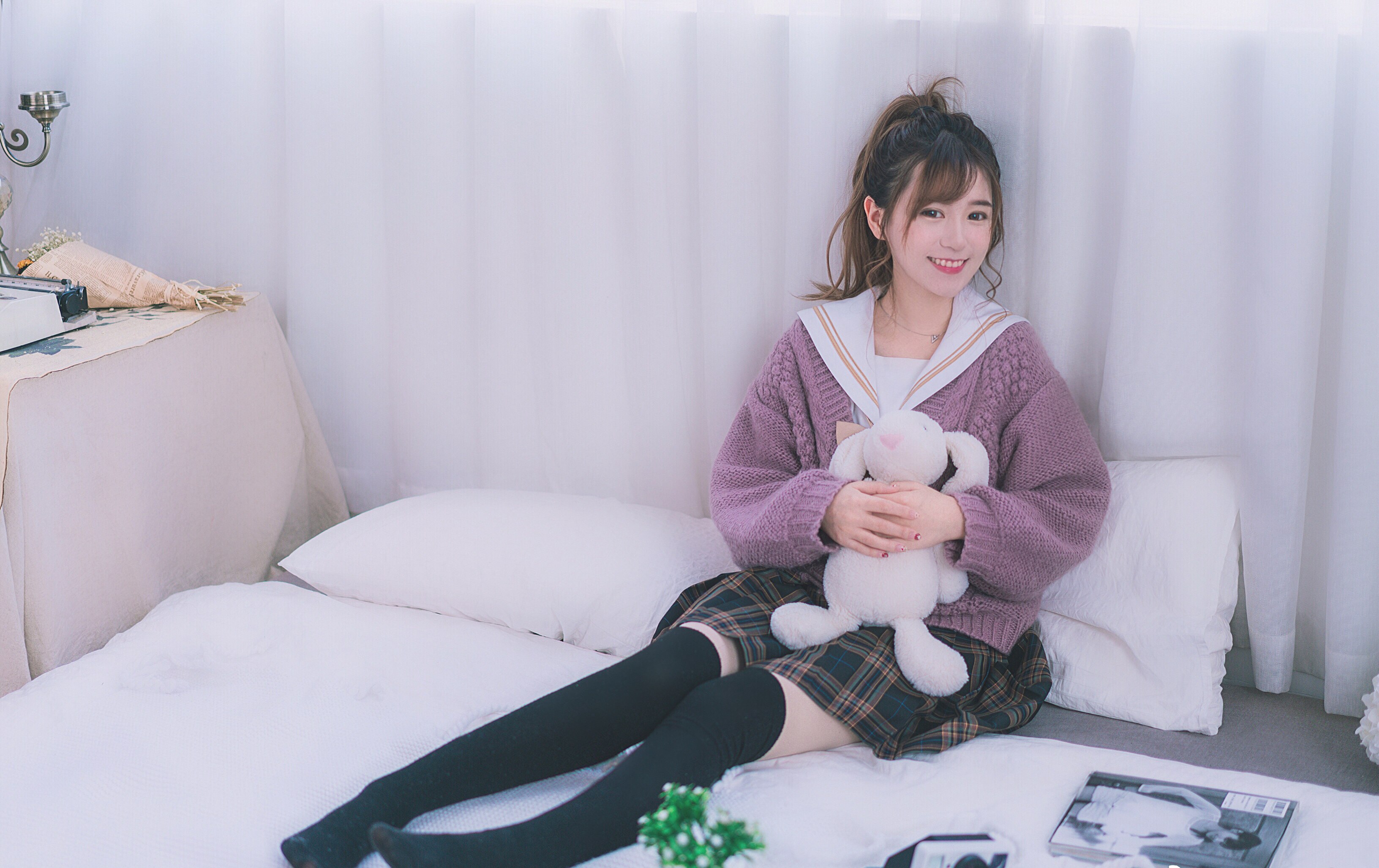 Jk小姐姐的照片壁纸 千图网