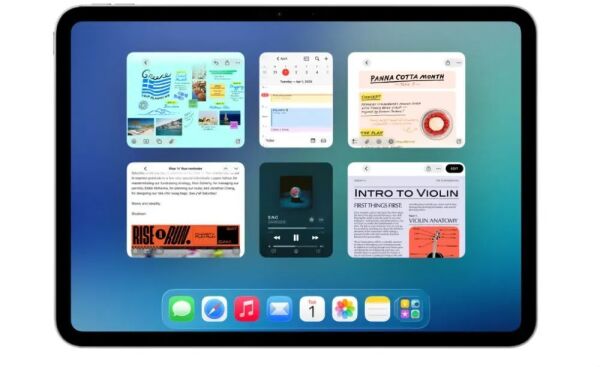 苹果iPadOS 26登场，多任务处理等“史诗级更新”