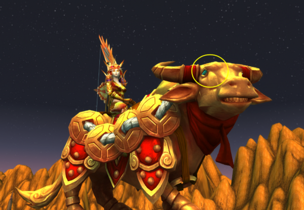 The Year of the Ox mount is online, taking you to review the "World of ...