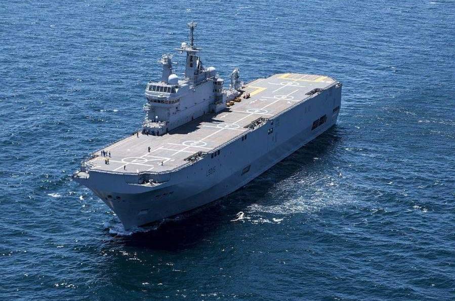 France is really moving? The quasi-aircraft carrier was dispatched to ...