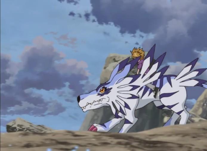 In the new Digimon show, the Lion Beast takes a bento again, and the ...