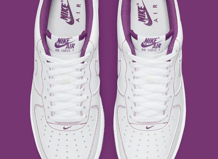 Do you love the violet color? Contrast stitching Air Force 1 series ...