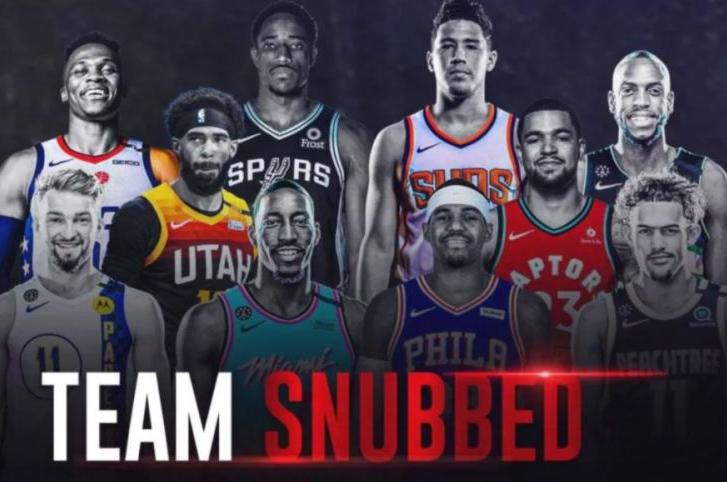 The NBA All-Star substitute lineup is out! The 6 big remains of the ...